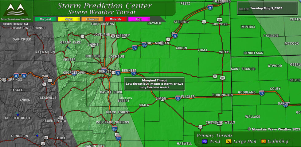 Understanding SPC Severe Thunderstorm Risk Categories - Mountain Wave ...